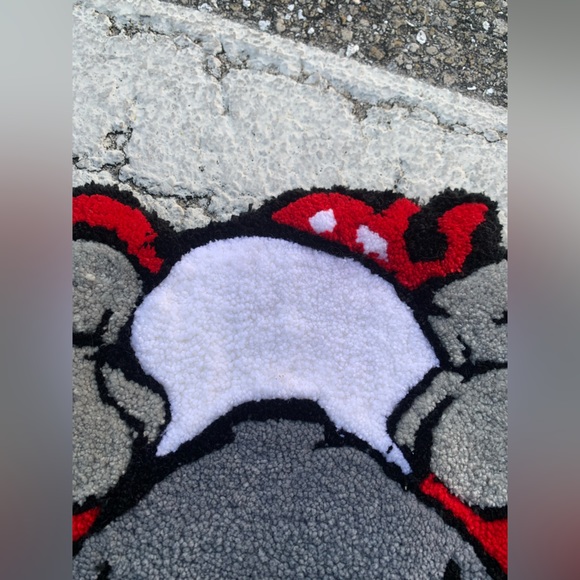KAWS | Other | Custom Kaws Rug | Poshmark